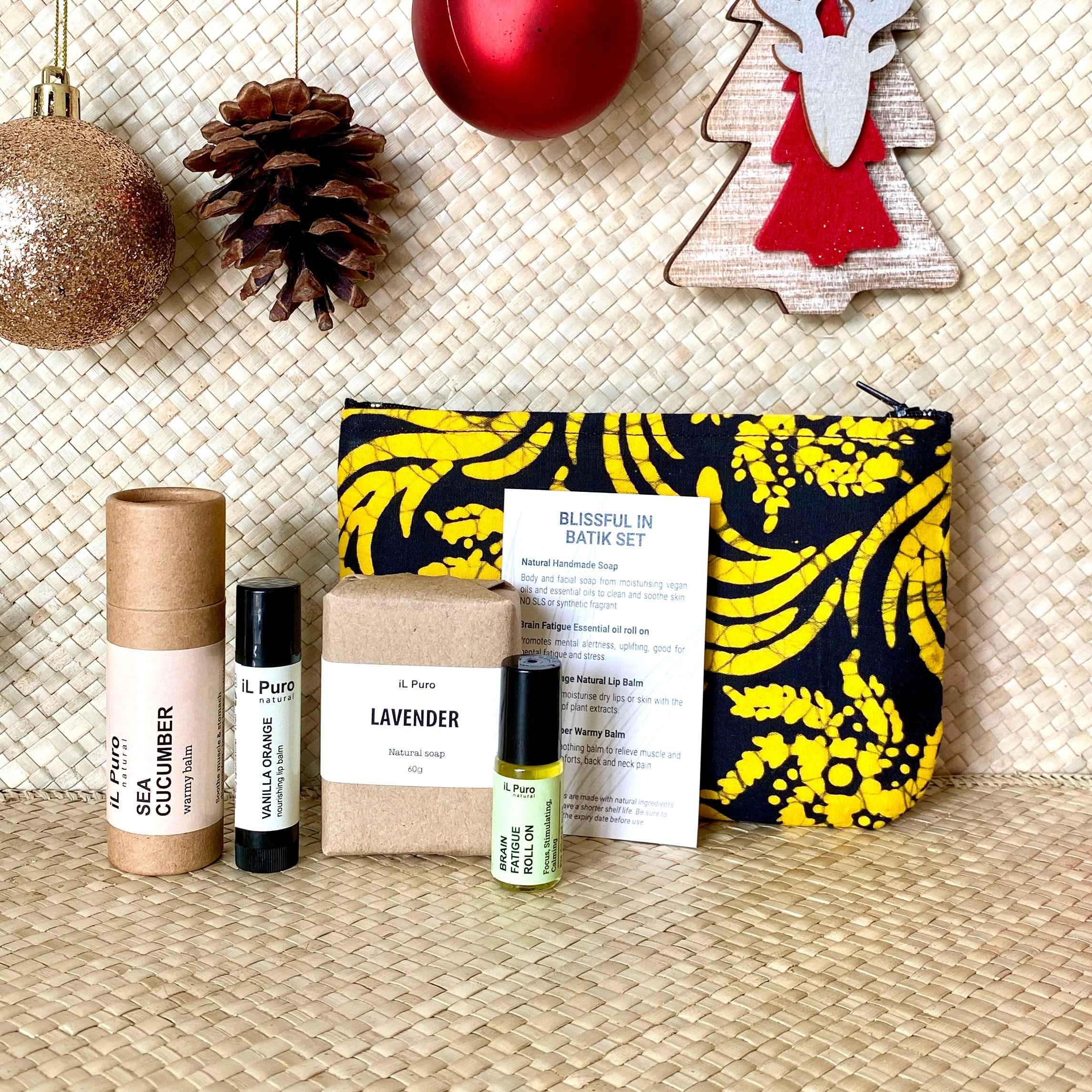Blissful In Batik Gift Set – iL Puro Natural